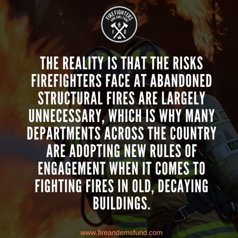 Rethinking Firefighter Rules of Engagement at Vacant Building Fires